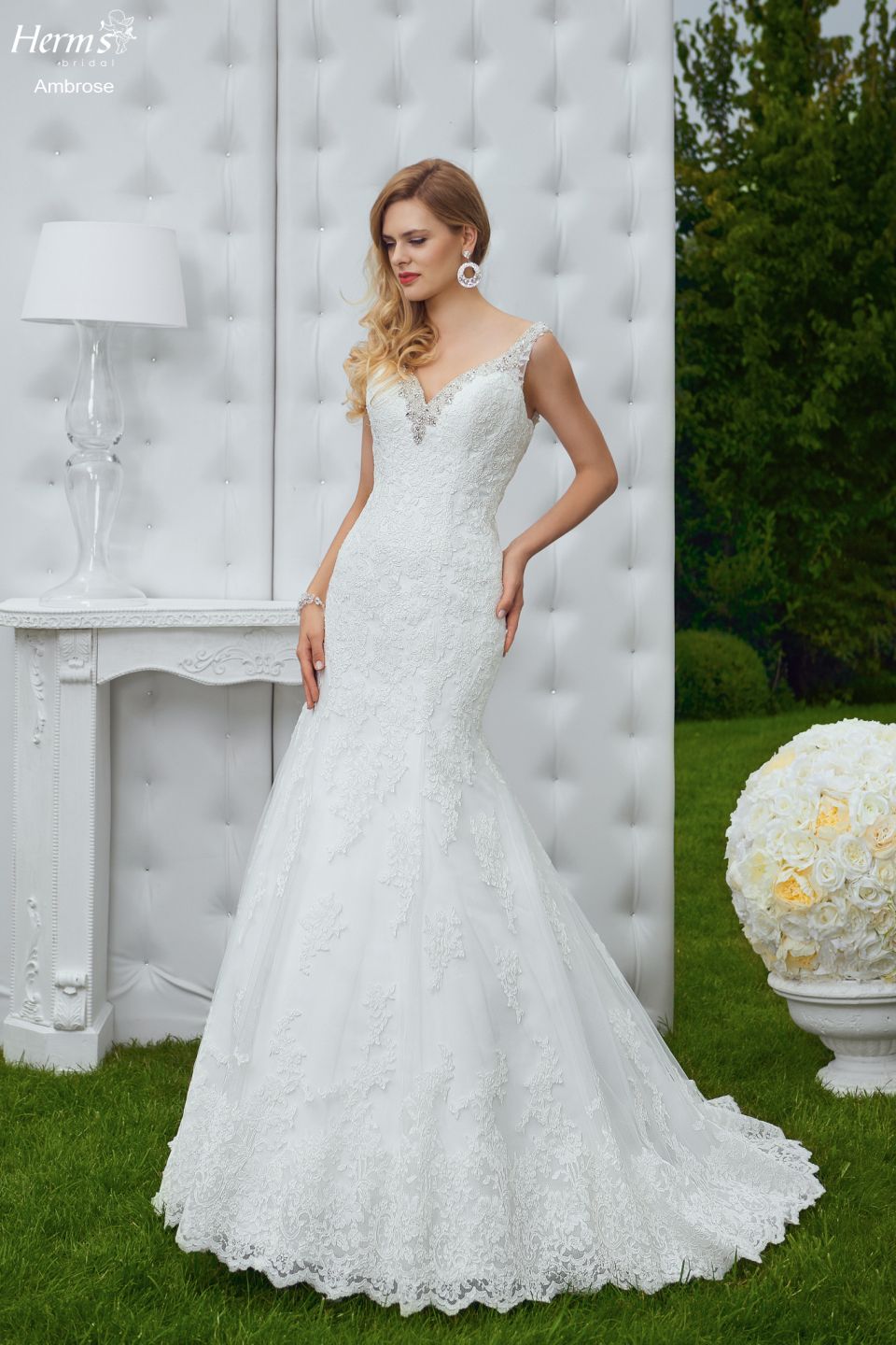 Wedding dress – Herm’s Bridal – AMBROSE – Warsaw – Slubne.pl