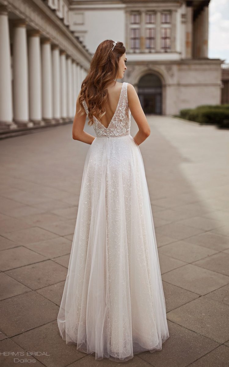 Suknia lubna Herm s Bridal DALLAS Warszawa Slubne pl